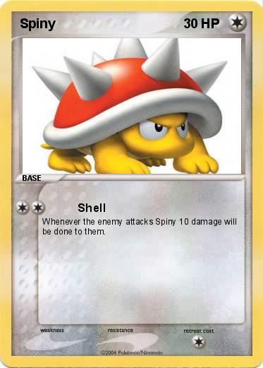 Pokémon Spiny 12 12 - Shell - My Pokemon Card