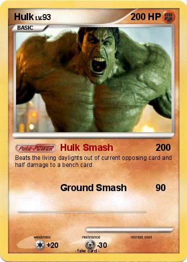 Pokémon Hulk 603 603 - Hulk Smash - My Pokemon Card