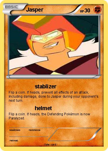 Pokémon Jasper 200 200 - stablizer - My Pokemon Card
