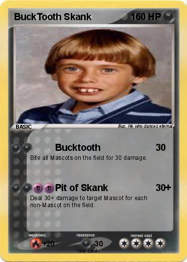 Pokémon BuckTooth Skank - Bucktooth - My Pokemon Card