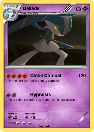 Pokémon Gallade 367 367 - Close Combat - My Pokemon Card