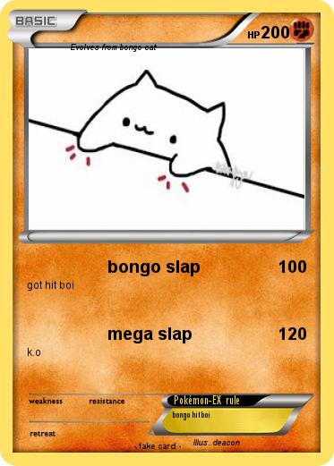 Pokémon 1 140404 140404 - bongo slap - My Pokemon Card