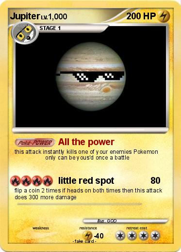 Pokémon Jupiter 181 181 - All the power - My Pokemon Card