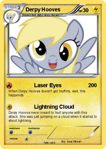 Pokémon Derpy Hooves 284 284 - Laser Eyes - My Pokemon Card