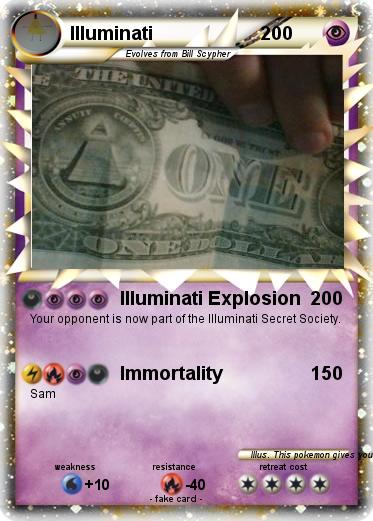 Pokémon Illuminati 1086 1086 - Illuminati Explosion - My Pokemon Card