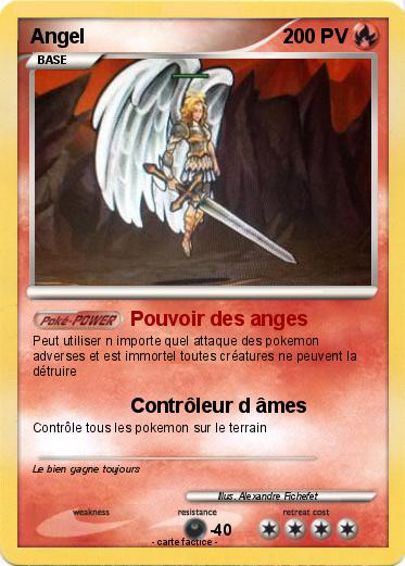 Pokémon Angel 610 610 - Pouvoir des anges - Ma carte Pokémon