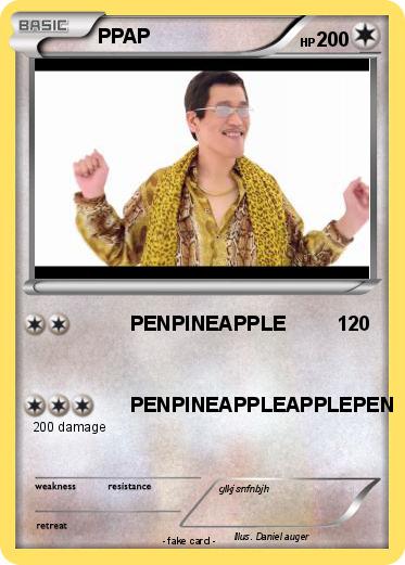 Pokémon PPAP 140 140 - PENPINEAPPLE - My Pokemon Card