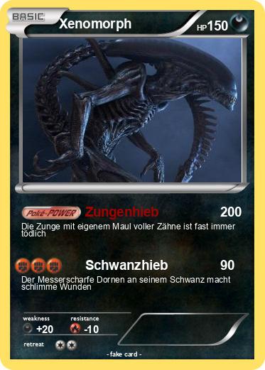 Pokémon Xenomorph 316 316 - Zungenhieb - My Pokemon Card