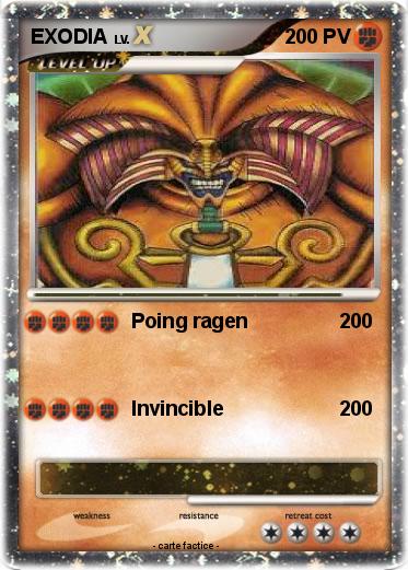 Pokémon EXODIA 152 152 - Poing ragen - Ma carte Pokémon