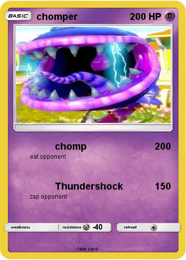Pokémon chomper 196 196 - chomp - My Pokemon Card