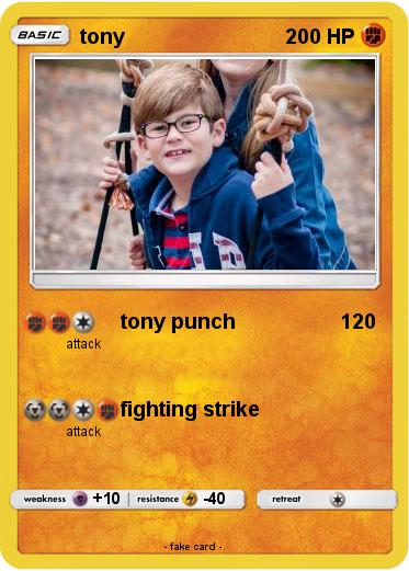 Pokémon tony 970 970 - tony punch - My Pokemon Card