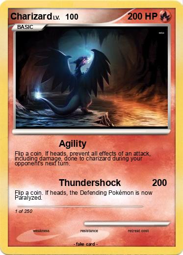 Pokémon Charizard 12434 12434 - Agility - My Pokemon Card