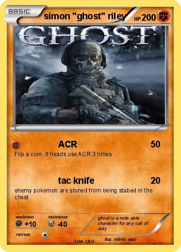 Pokémon simon ghost riley 12 12 - ACR - My Pokemon Card