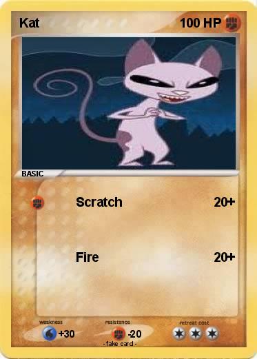 Pokémon Kat 66 66 - Scratch - My Pokemon Card