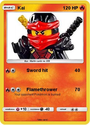 Pokémon Kai 1373 1373 - Sword hit - My Pokemon Card