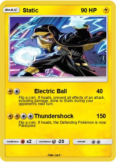 Pokémon Static 55 55 - Electric Ball - My Pokemon Card