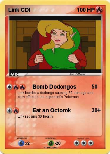 Pokémon Link CDI 3 3 - Bomb Dodongos - My Pokemon Card