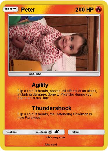 Pokémon Peter 1448 1448 - Agility - My Pokemon Card