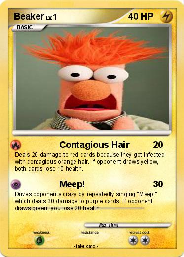 Pokémon Beaker 22 22 - Contagious Hair - My Pokemon Card