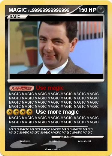 Pokémon MAGIC 53 53 - Use magic - My Pokemon Card
