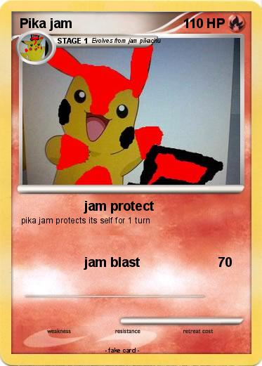 Pokémon Pika jam - jam protect - My Pokemon Card