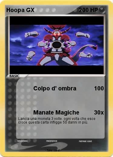 Pokémon Hoopa GX 3 3 - Colpo d' ombra - My Pokemon Card