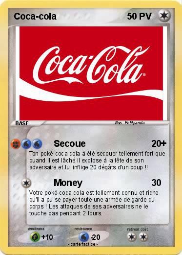 Pokémon Coca cola 220 220 - Secoue - Ma carte Pokémon