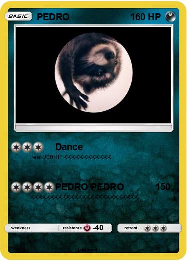 Pokémon PEDRO 375 375 - Dance - My Pokemon Card