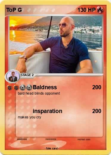 Pokémon ToP G 9 9 - Baldness - My Pokemon Card