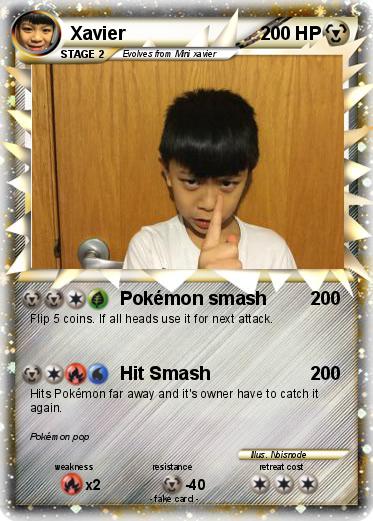 Pokémon Xavier 447 447 - Pokémon smash - My Pokemon Card