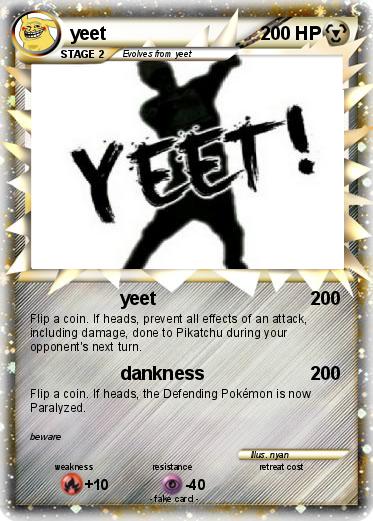 Pokémon yeet 16 16 - yeet - My Pokemon Card