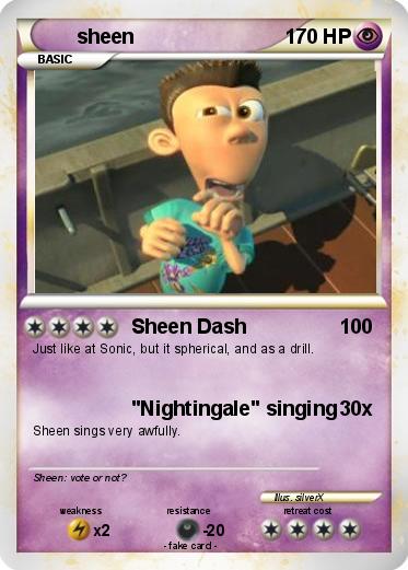 Pokémon sheen 17 17 - Sheen Dash - My Pokemon Card