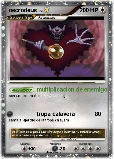 Pokémon necrodeus - multiplicacion de enemigo - My Pokemon Card