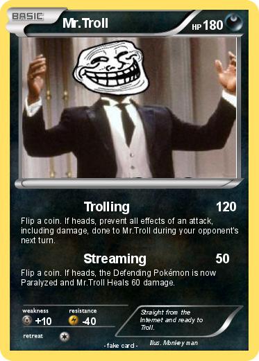 Pokémon Mr Troll 22 22 - Trolling - My Pokemon Card