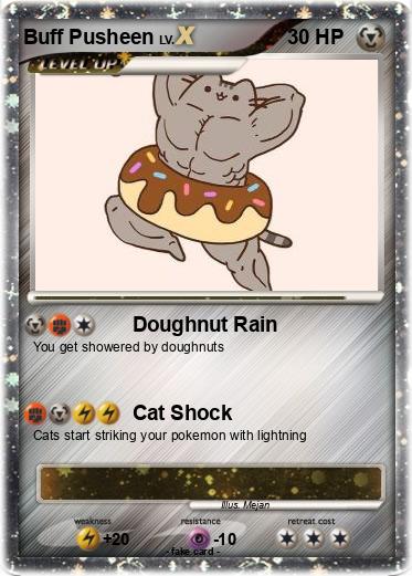 Pokémon Buff Pusheen 2 2 - Doughnut Rain - My Pokemon Card