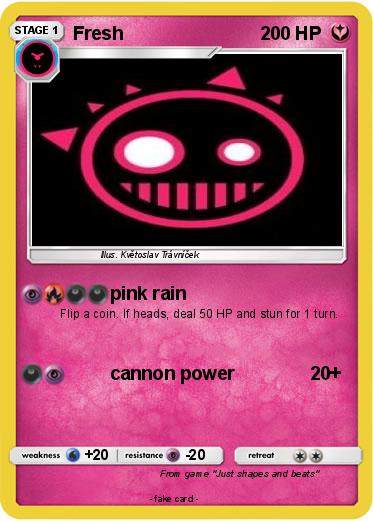 Pokémon Fresh 87 87 - pink rain - My Pokemon Card