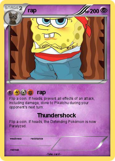 Pokémon rap 70 70 - rap - My Pokemon Card