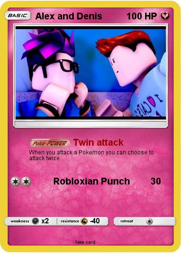 Pokémon Alex and Denis - Twin attack - My Pokemon Card