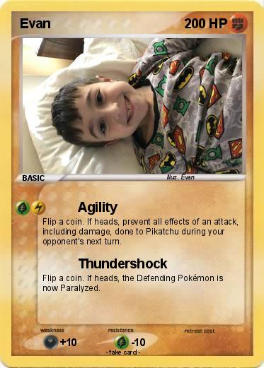 Pokémon Evan 611 611 - Agility - My Pokemon Card