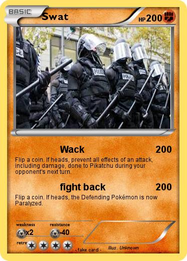 Pokémon Swat 76 76 - Wack - My Pokemon Card