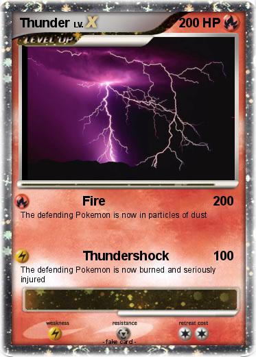 Pokémon Thunder 976 976 - Fire - My Pokemon Card