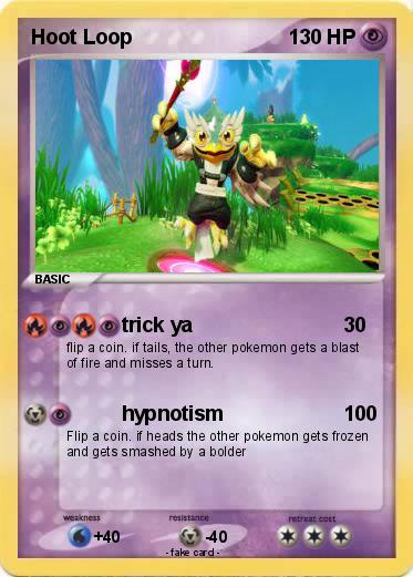 Pokémon Hoot Loop 9 9 - trick ya - My Pokemon Card