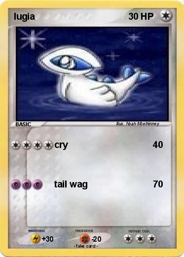 Pokémon lugia 3770 3770 - cry - My Pokemon Card