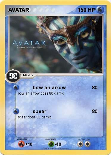Pokémon AVATAR 22 22 - bow an arrow - My Pokemon Card