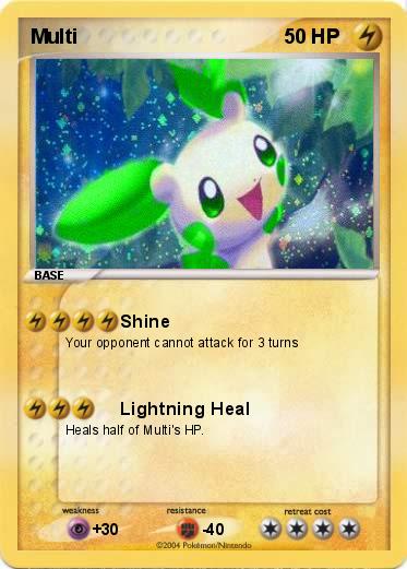 Pokémon Multi 14 14 - Shine - My Pokemon Card