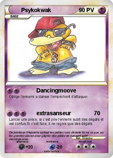Pokémon Psykokwak 13 13 - Dancingmoove - Ma carte Pokémon
