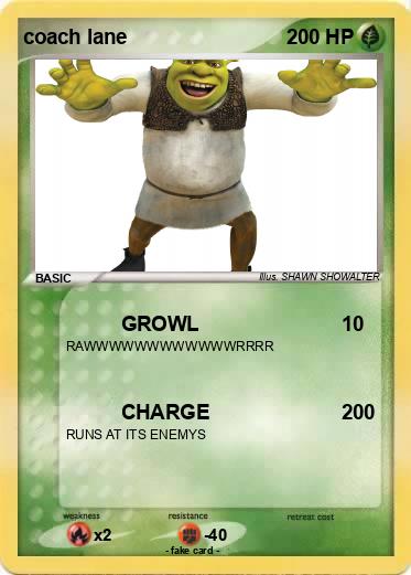 Pokémon coach lane - GROWL - My Pokemon Card