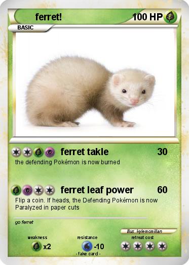 Pokémon ferret 31 31 - ferret takle - My Pokemon Card
