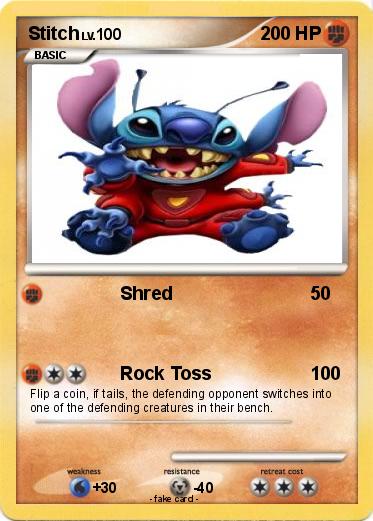 Pokémon Stitch 137 137 - Shred - My Pokemon Card