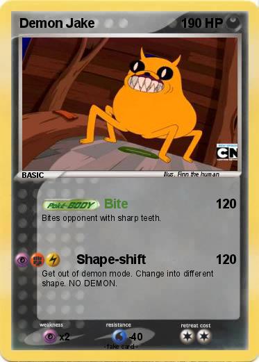 Pokémon Demon Jake - Bite - My Pokemon Card